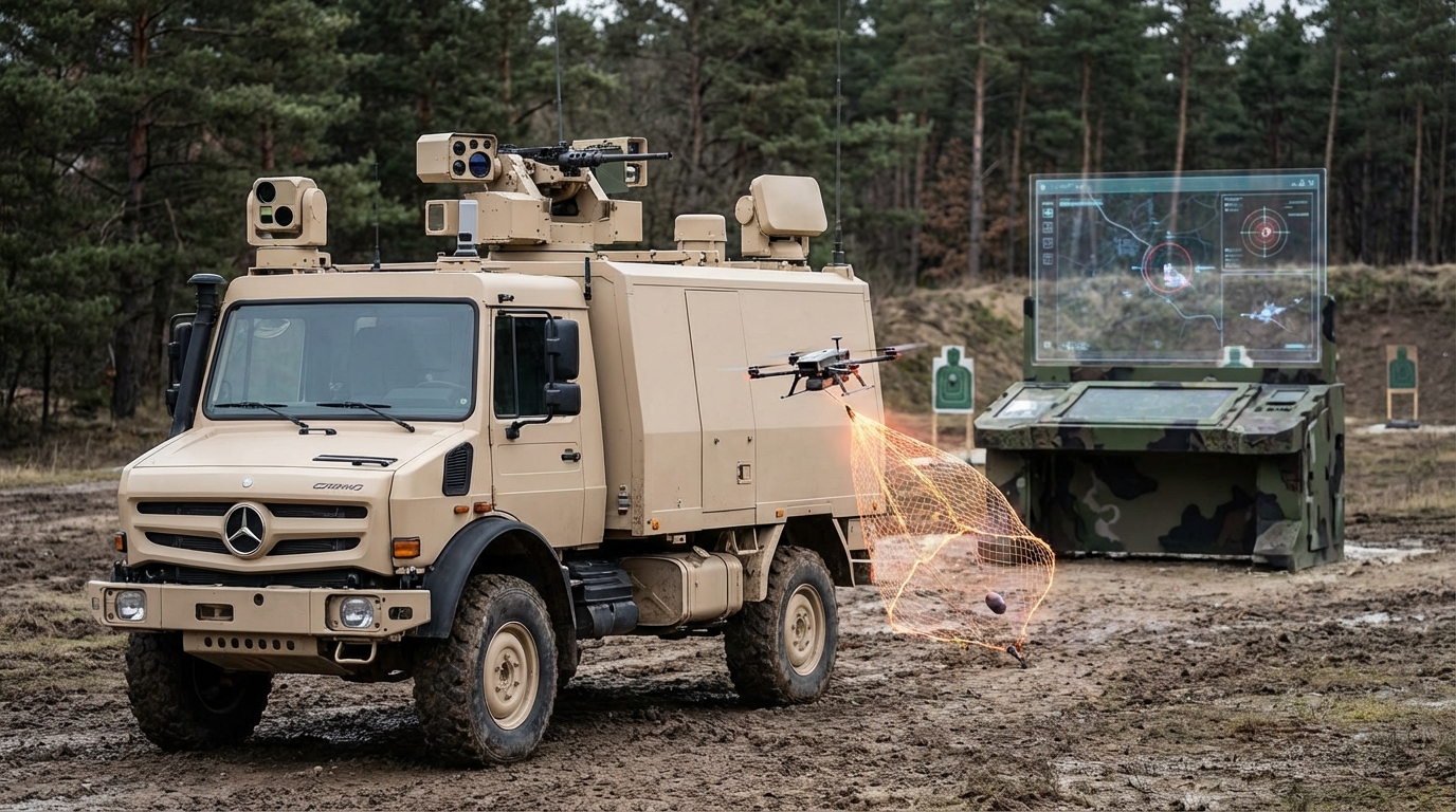 GARMR - Das neue Drohnenabwehrsystem von Diehl Defence: Innovation ...