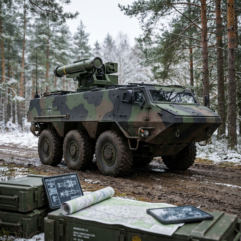 CAVS-Programm: Patria 6×6-Fahrzeuge und Rafael Spike LR2 im deutschen ...