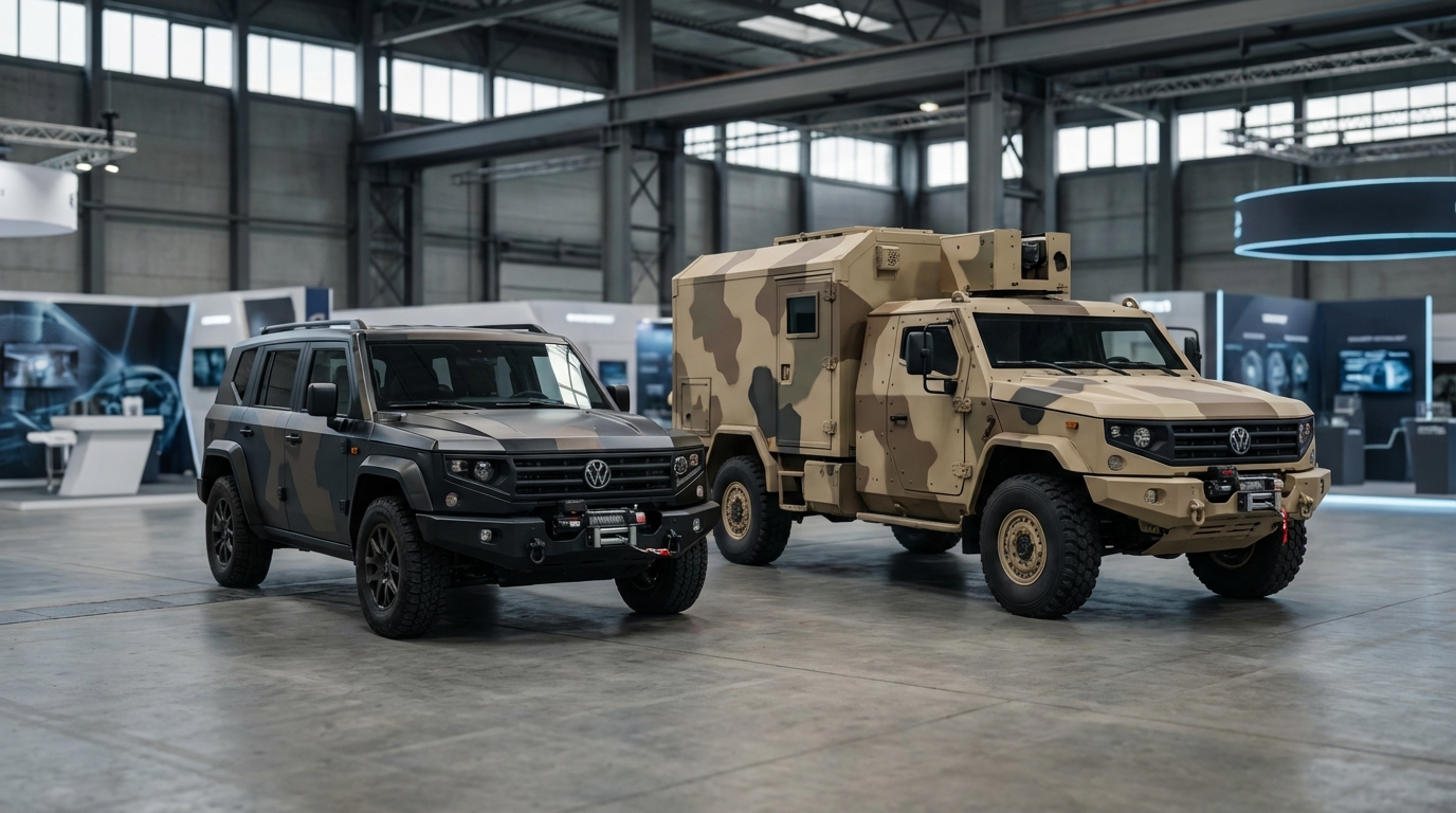 Enforce Tac 2026: Volkswagen präsentiert Military Vehicles MV.1 und MV ...