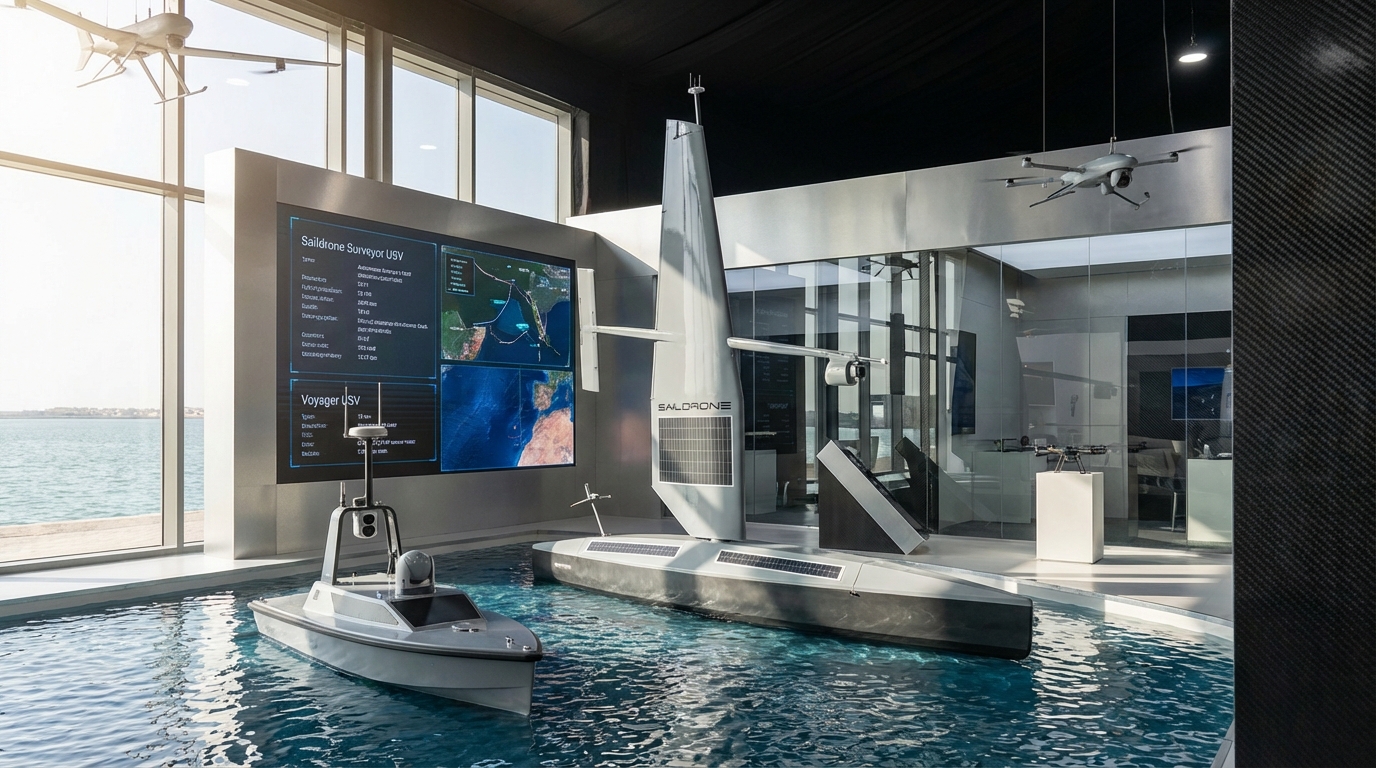 Technische Spezifikationen und Einsatzfähigkeiten von Saildrone USVs ...